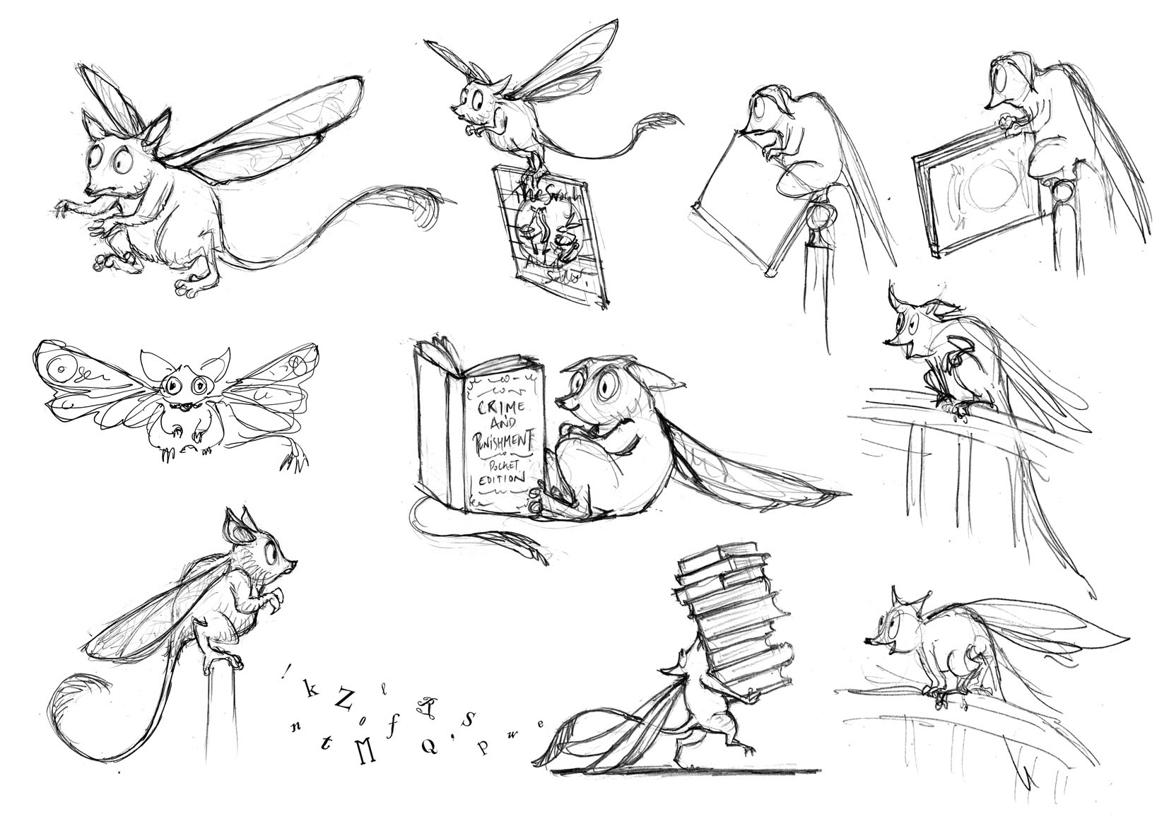 Such wonderful illustrations, Thomas! The Snatchabook is such a ...