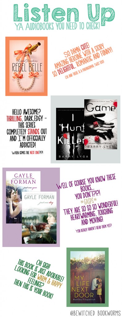 Those are all YA Contemporaries (apart from Rebel Bell which has a ...